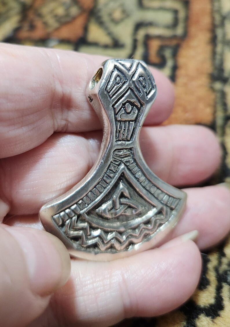 Viking / Norse / Slavic - Perun's Axe - Thor's Hammer - Borre Style ...