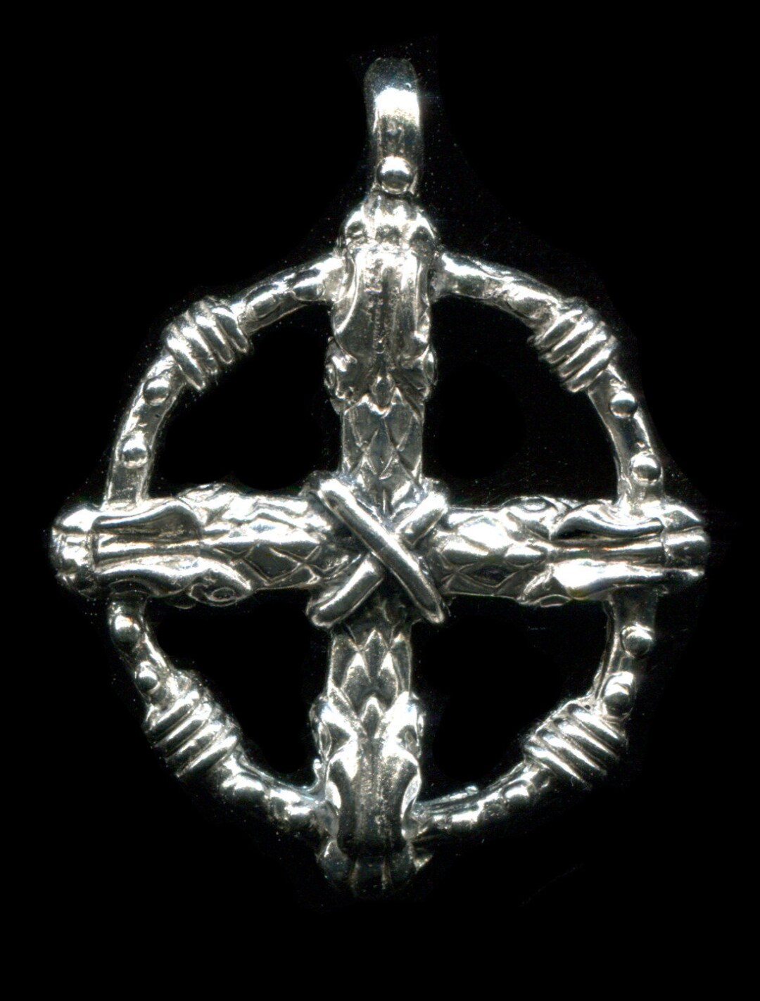 Norse Viking Slavic Dragon Solar Cross - 6506S - Etsy