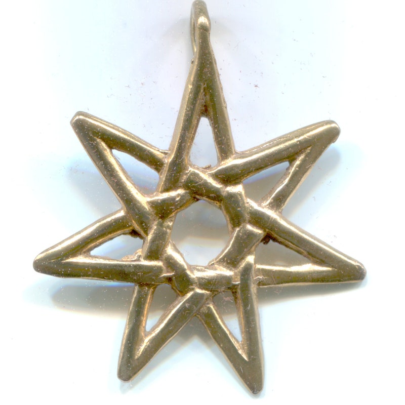 Seven Point Star - Etsy