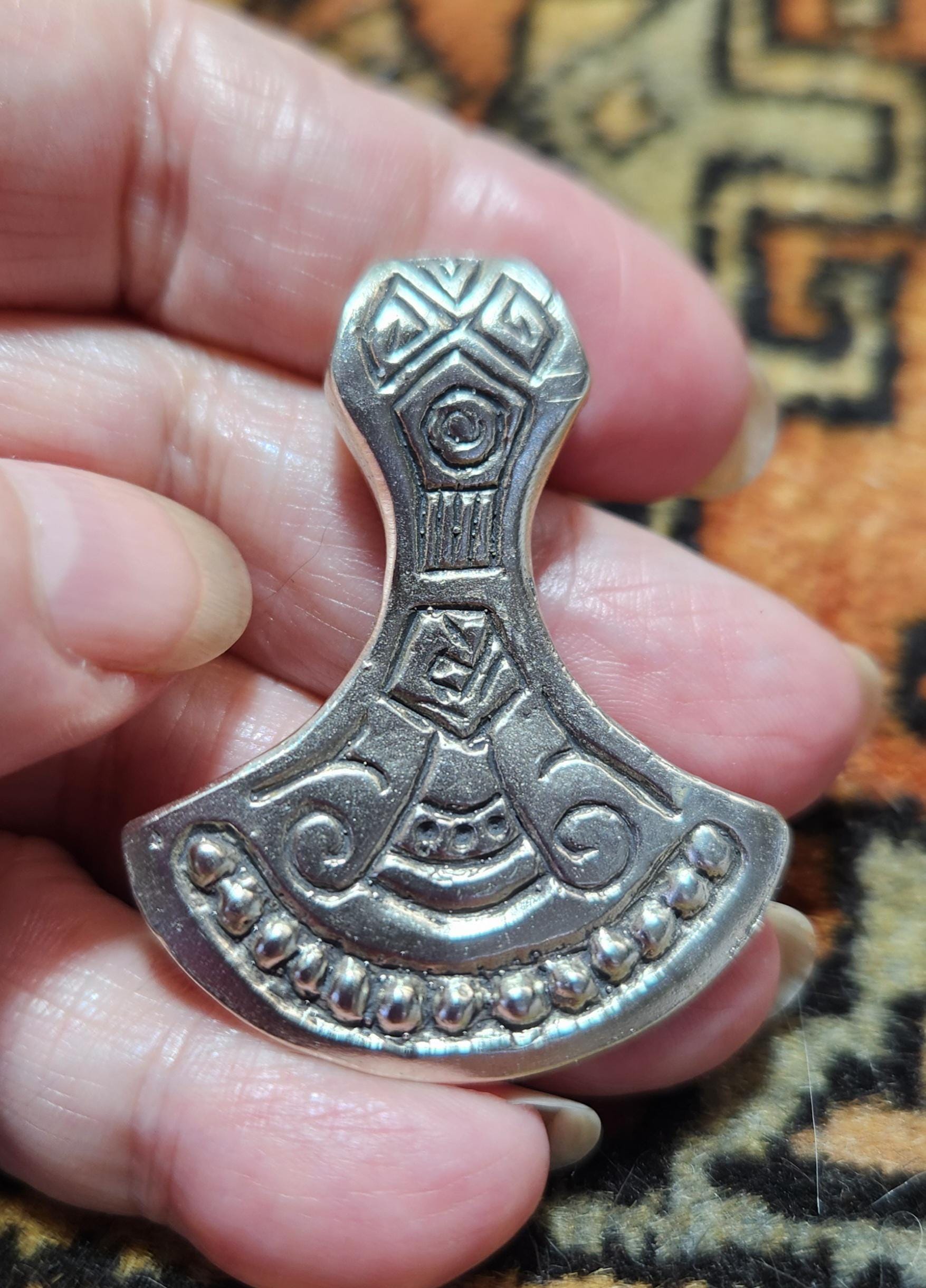 Viking / Norse / Slavic - Perun's Axe - Thor's Hammer - Borre Style ...
