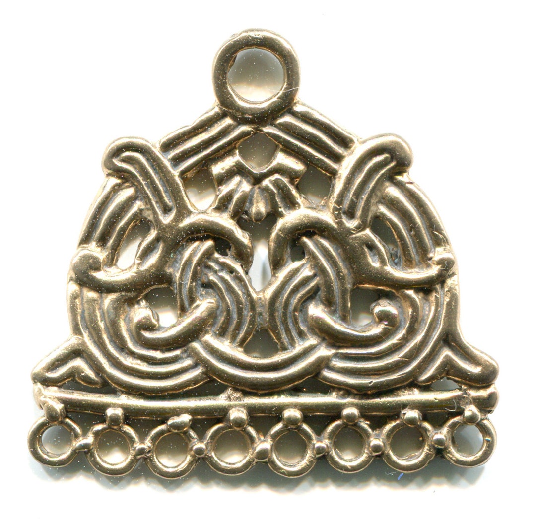 Viking Norse Borre Style Chain Spreader, Bead Hanger, Chatelaine ...
