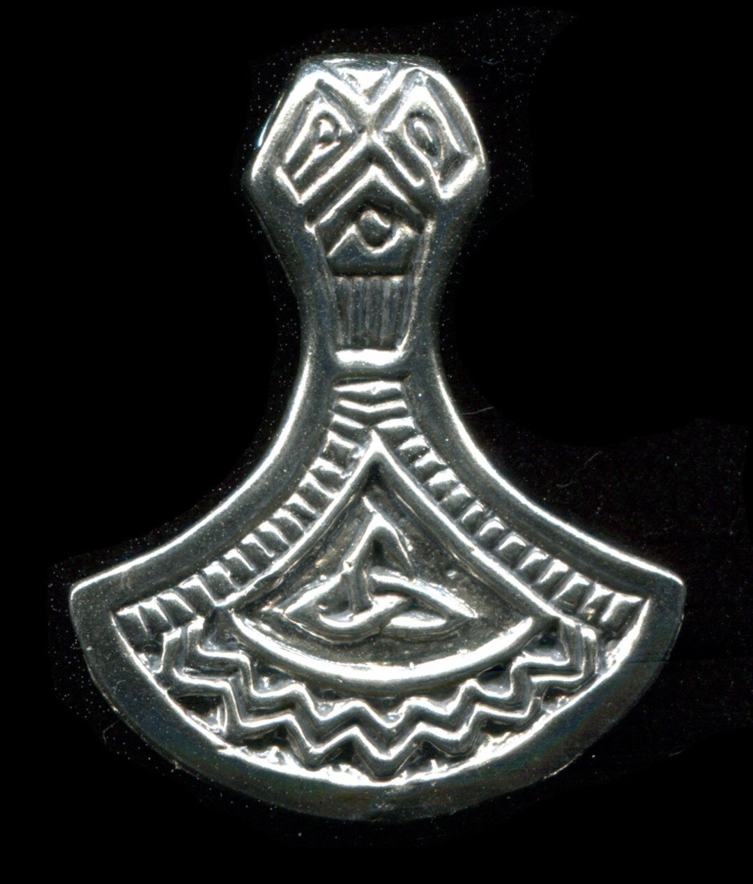 Viking / Norse / Slavic - Perun's Axe - Thor's Hammer - Borre Style ...