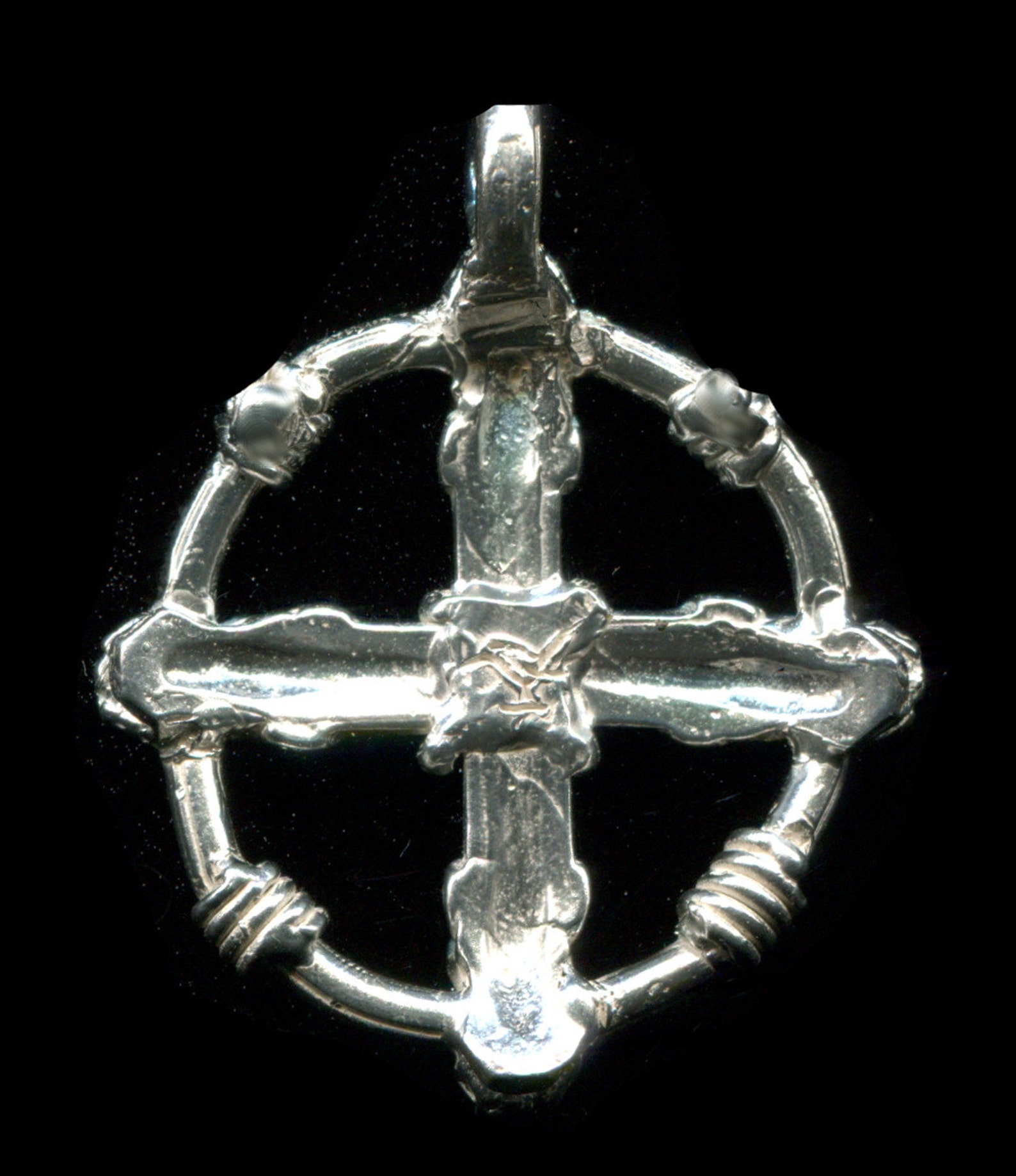 Norse Viking Slavic Dragon Solar Cross 6506S | Etsy