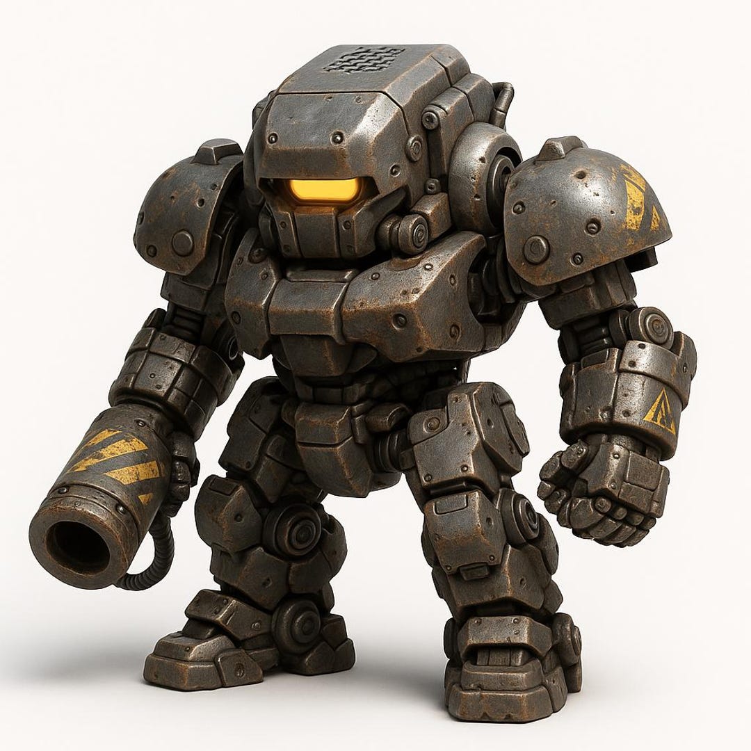 Sci-fi Mech Robot Statue | 3D Print Model (STL File) - Etsy
