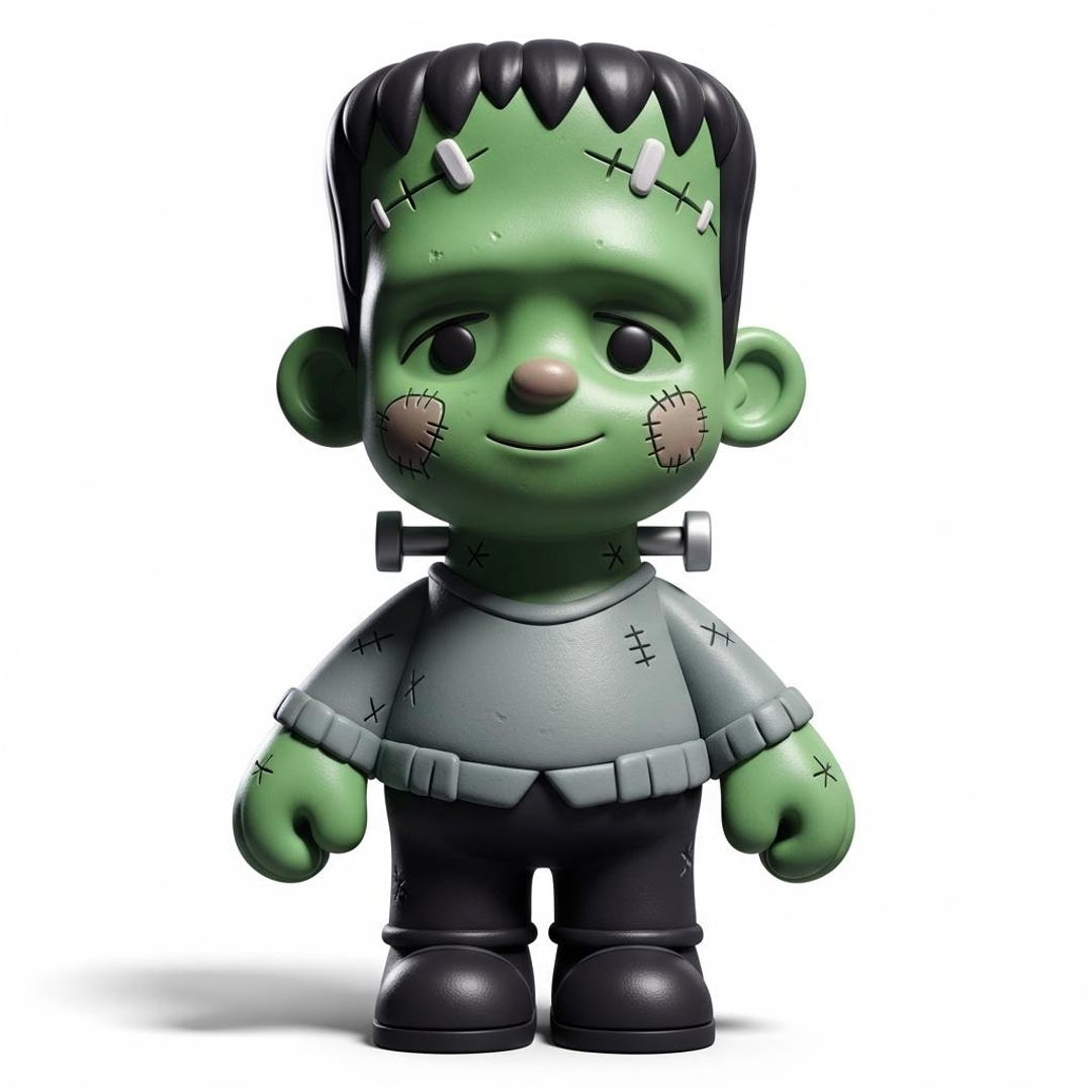 Frankenstein Figurine STL File | 3D Printable Halloween Model - Etsy