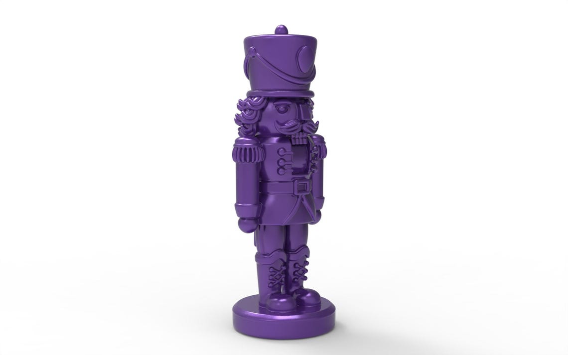 Christmas Nutcracker STL: Clay Style Toy Soldier (digital Download) - Etsy