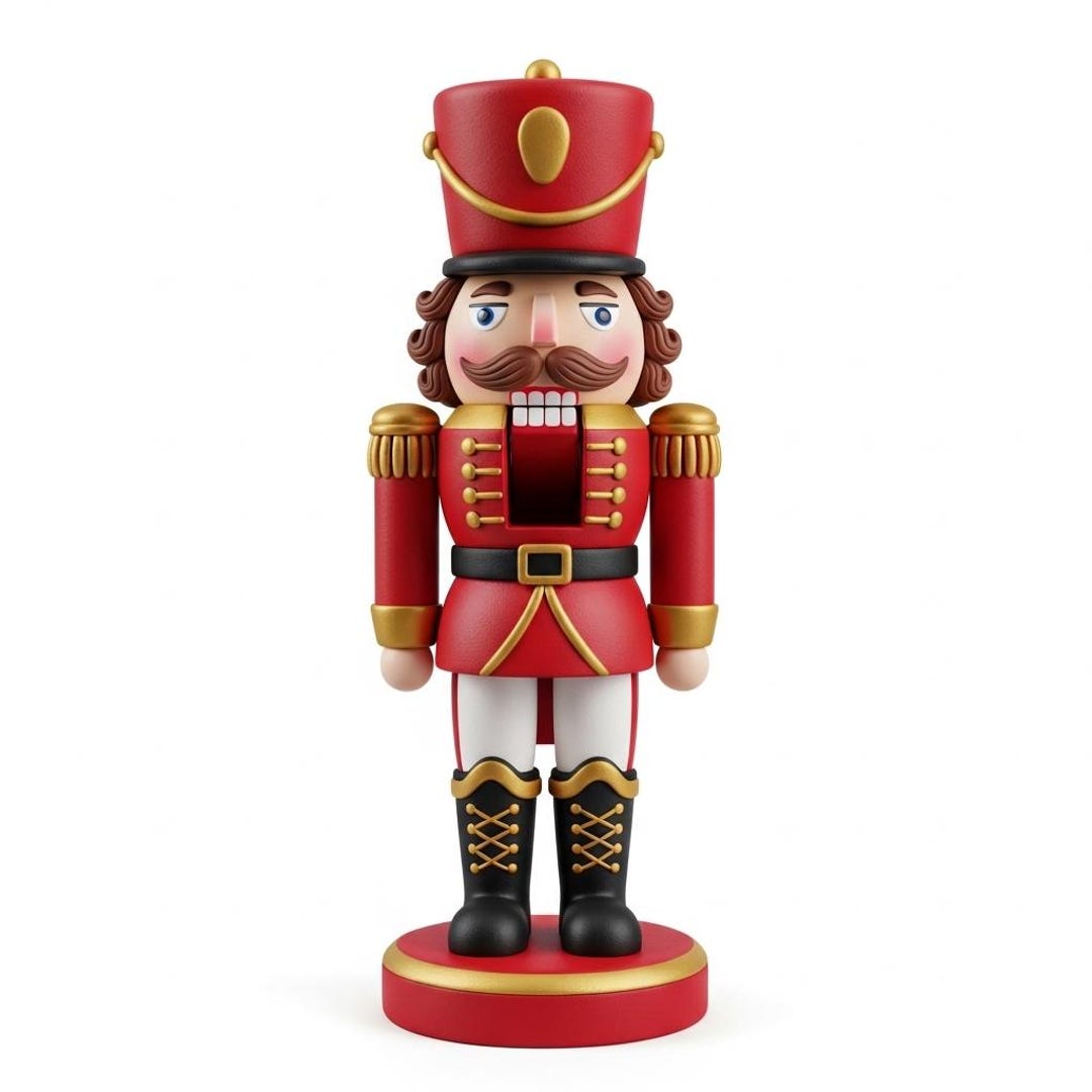 Christmas Nutcracker STL: Clay Style Toy Soldier (digital Download) - Etsy