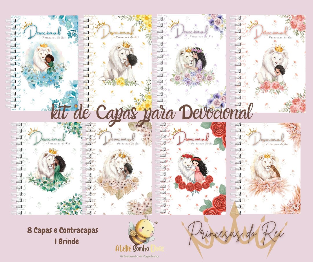 Devotional Journal Cover Kit / Princess of the King- Princess of the ...