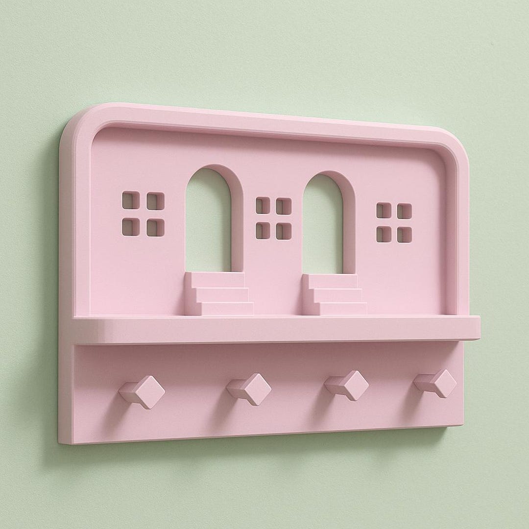 Smiski Wall Display Shelf With Hooks for Bracelets, Keys Etc - Etsy
