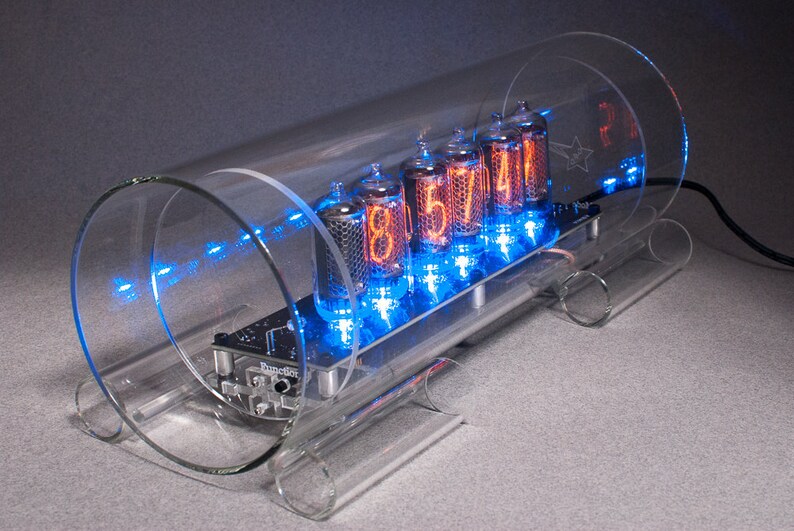 GPS IN-8-2 Glass Nixie Tube Clock - Medium Sized Display Tube GPS ...