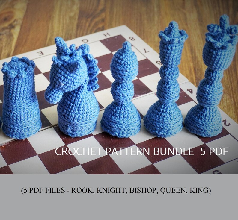 Chess PDF Crochet Pattern - Etsy