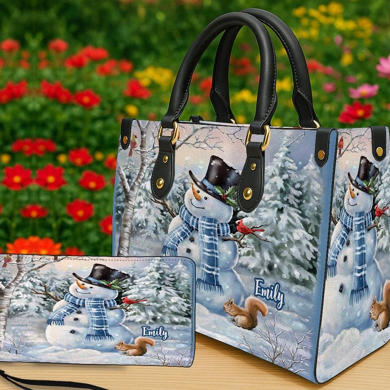 Winter Scene Handbags - Etsy