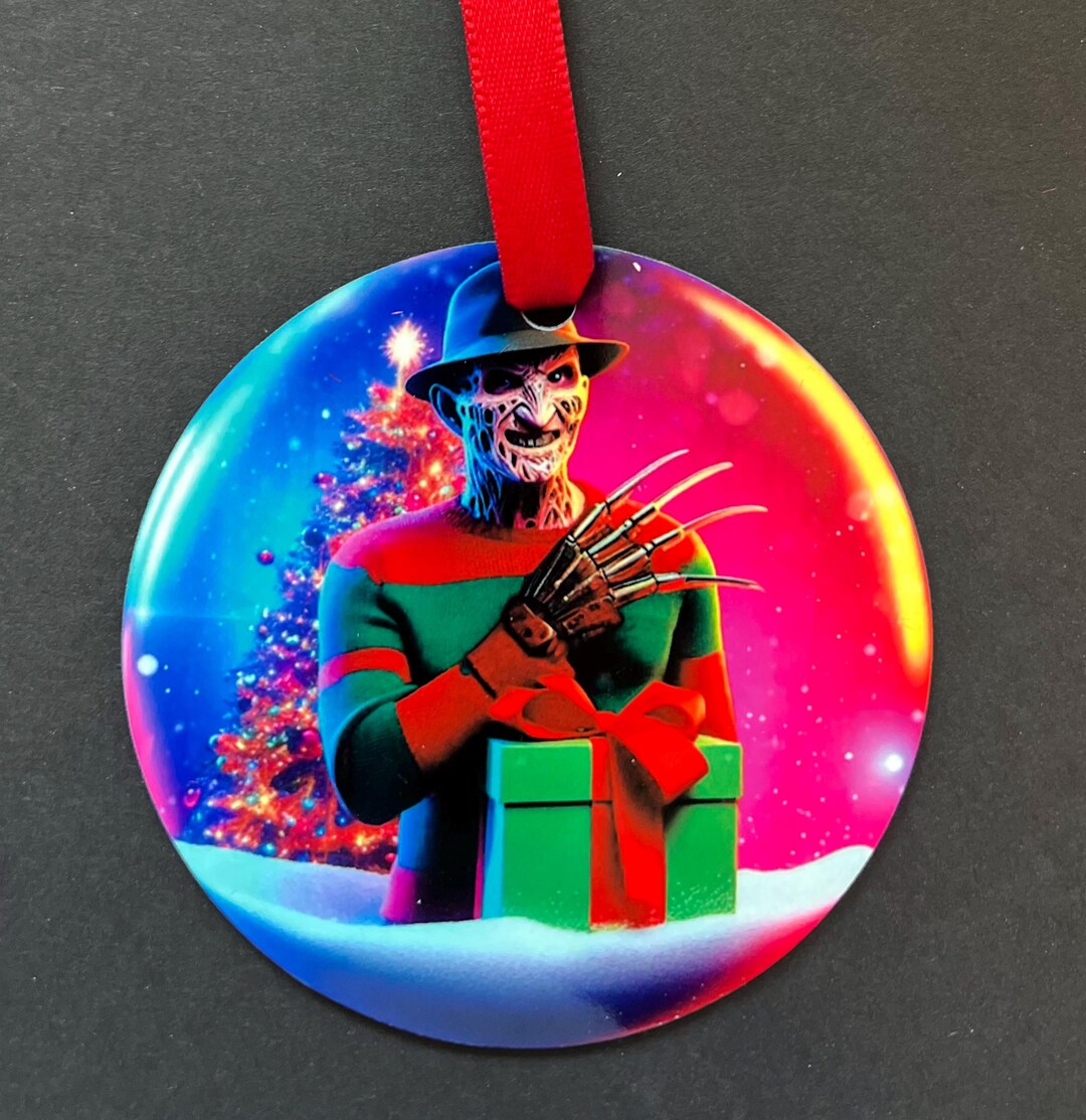 Christmas Ornaments, Horror double Sided Ornaments - Etsy