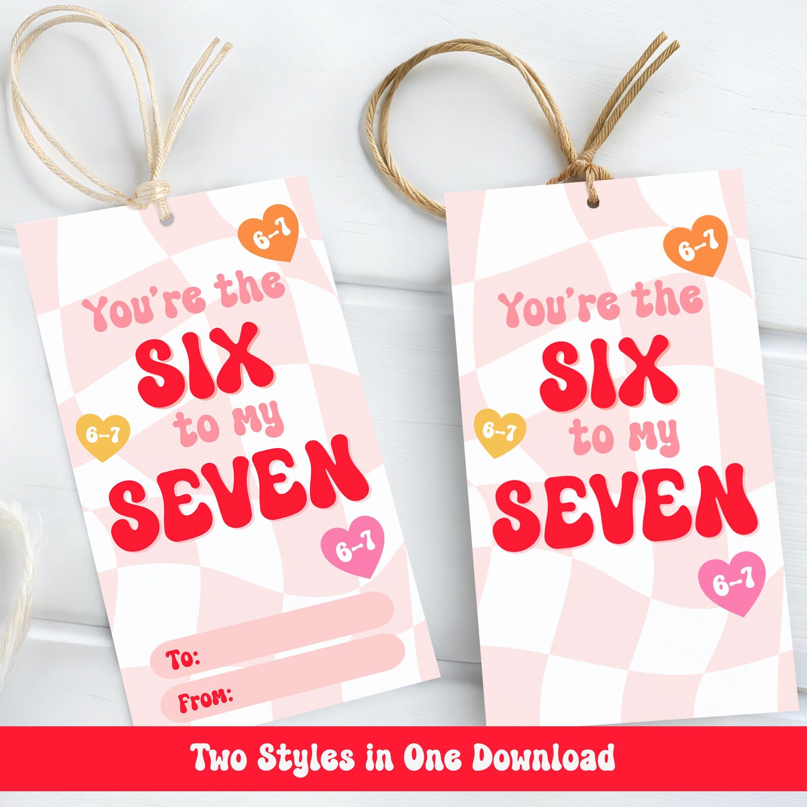 Etiquetas de regalo imprimibles para San Valentín 67 / Etiquetas de ...