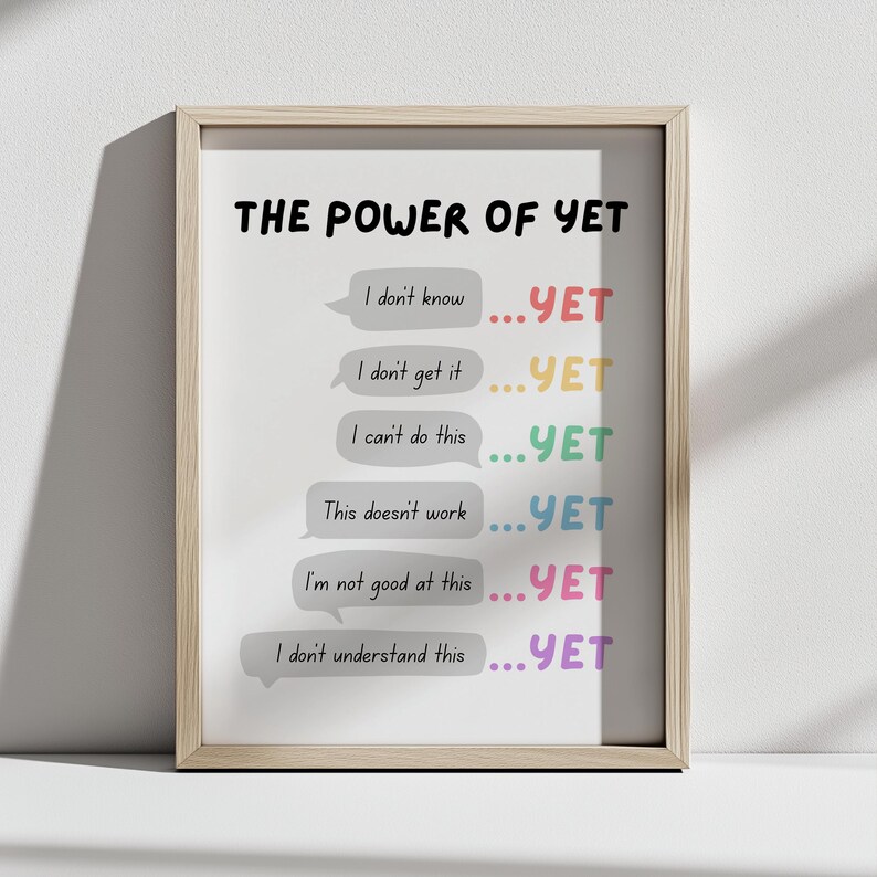 Growth Mindset Bundle Printable | Social Emotional Classroom Decor ...