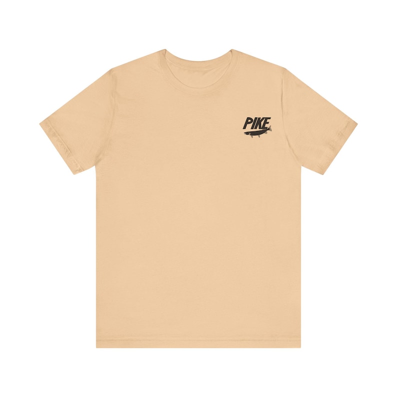 Fishing Fan Pike T-shirt: 'nike' Logo Parody, Unisex Jersey Tee - Etsy