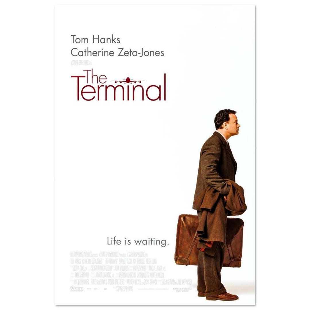 The Terminal Movie Poster - Iconic Tom Hanks Film Art, Classic Matte ...