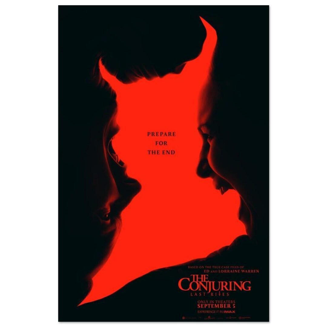 The Conjuring: Last Rites Horror Movie Poster - Classic Matte Paper ...