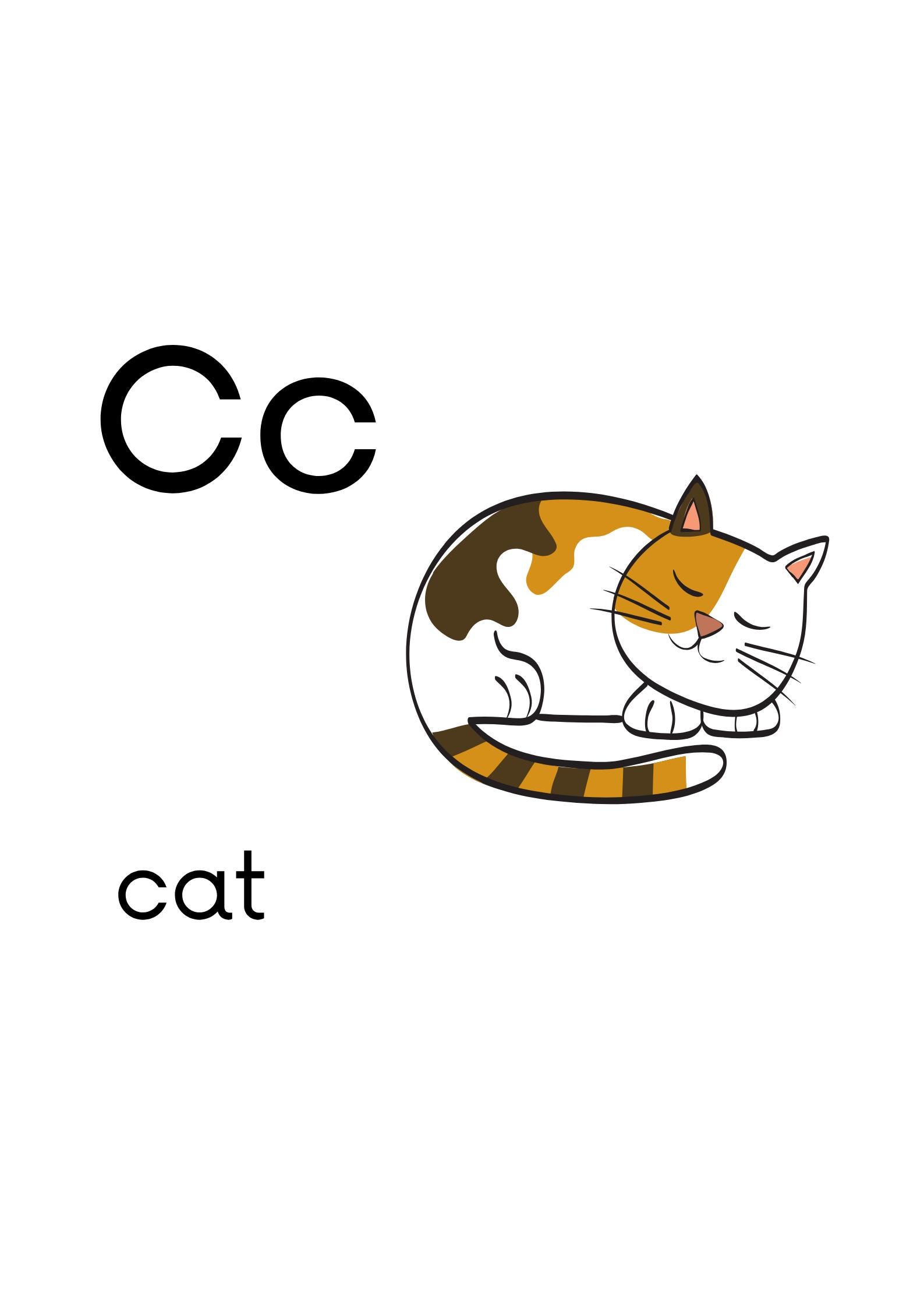 Printable Alphabet Chart: A-Z Educational Poster for Kids (PDF Download ...