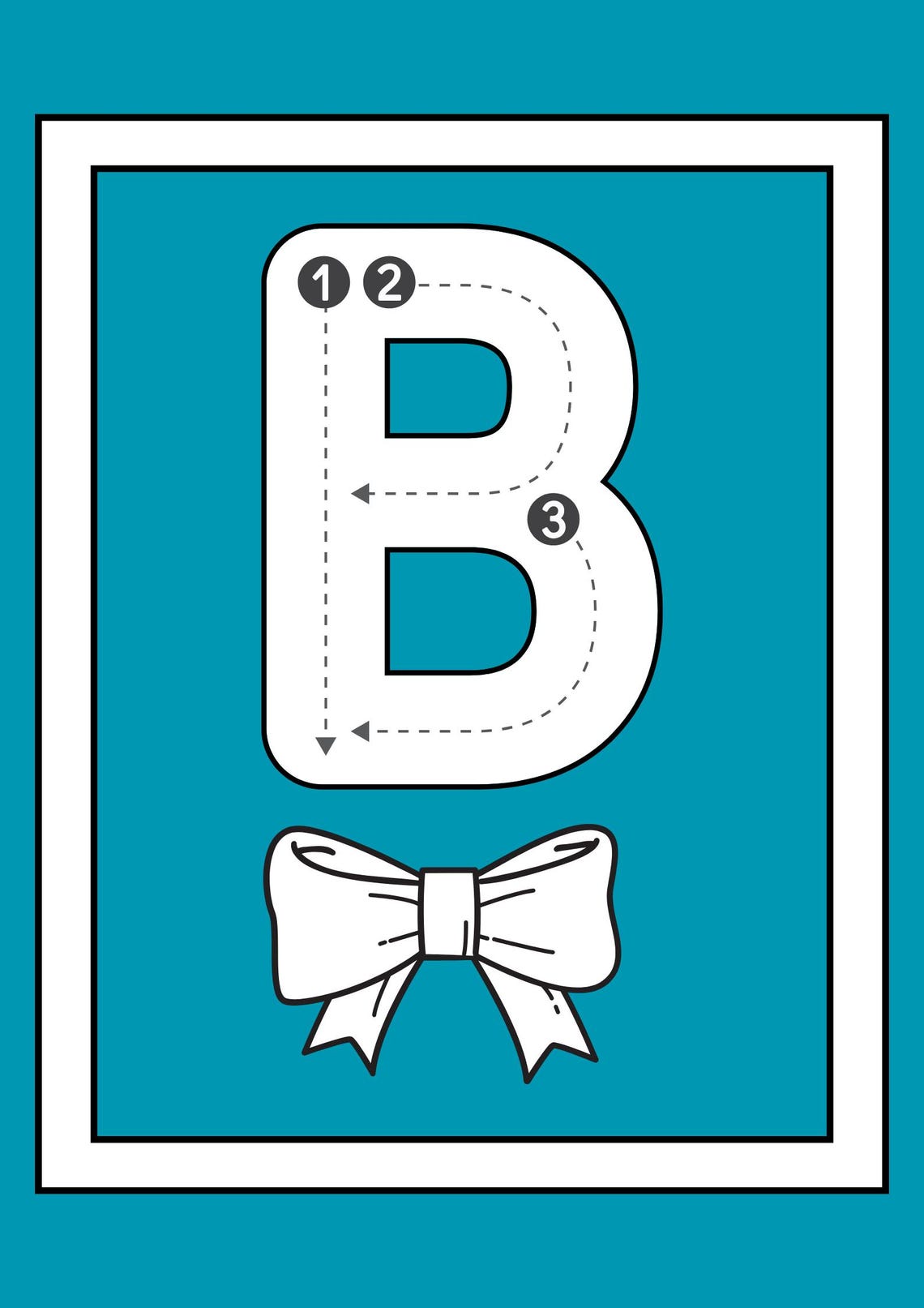 Alphabet Tracing Flashcards: Colorful Minimalist Uppercase & Lowercase ...