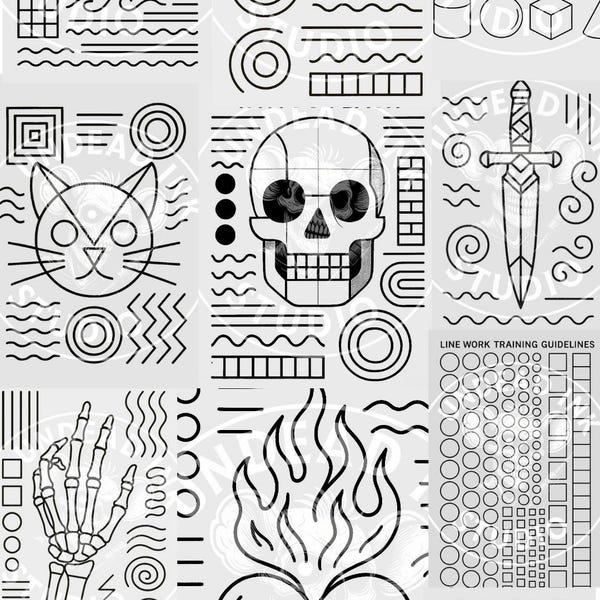 Tattoo Flash Sheet - Etsy