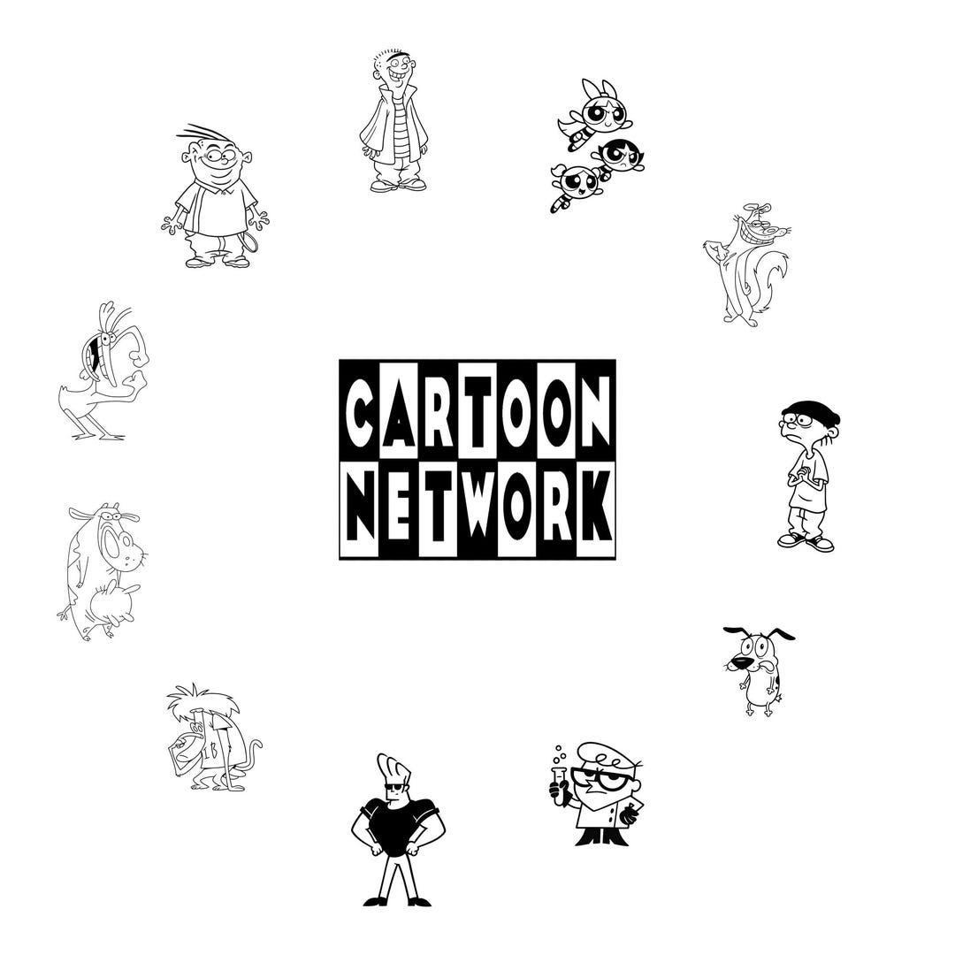 Cartoon Network Tattoo Flash Pack Vol. 1 – 55+ Characters – Printable ...