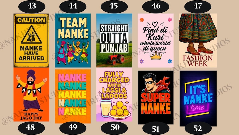 Digital Jago Signs – Nanke & Dadke | Custom Wedding Decor | High ...