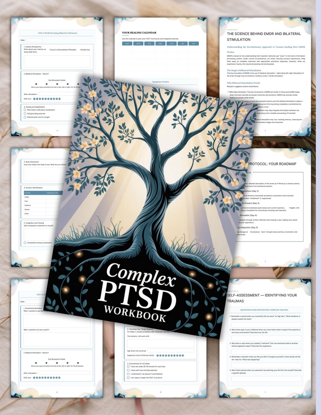 Complex PTSD Therapy Workbook Pdf | Complex Ptsd Plan | C-PTSD Emdr ...