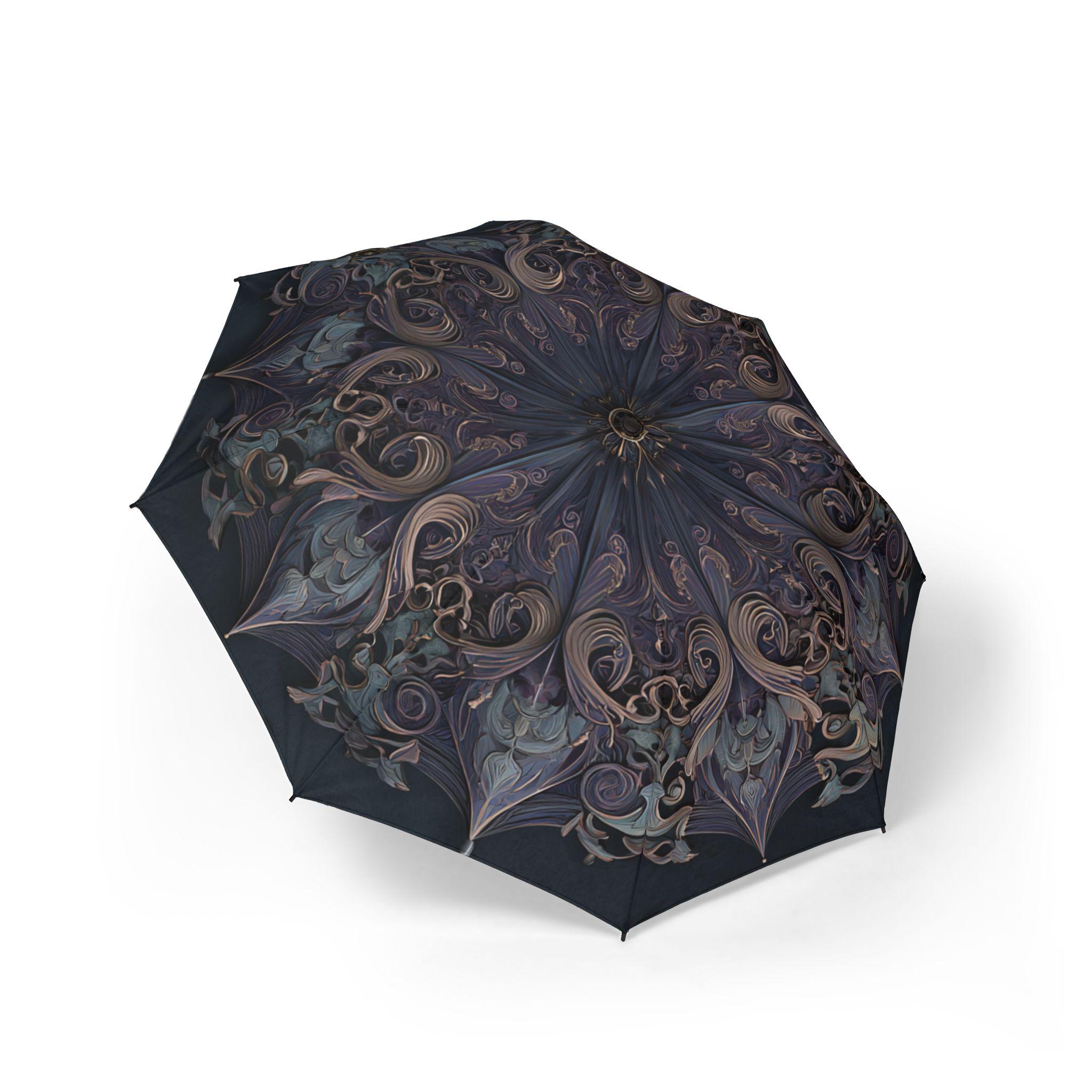 Art Nouveau Umbrella – Elegant Gothic Rain Parasol 48" - Etsy