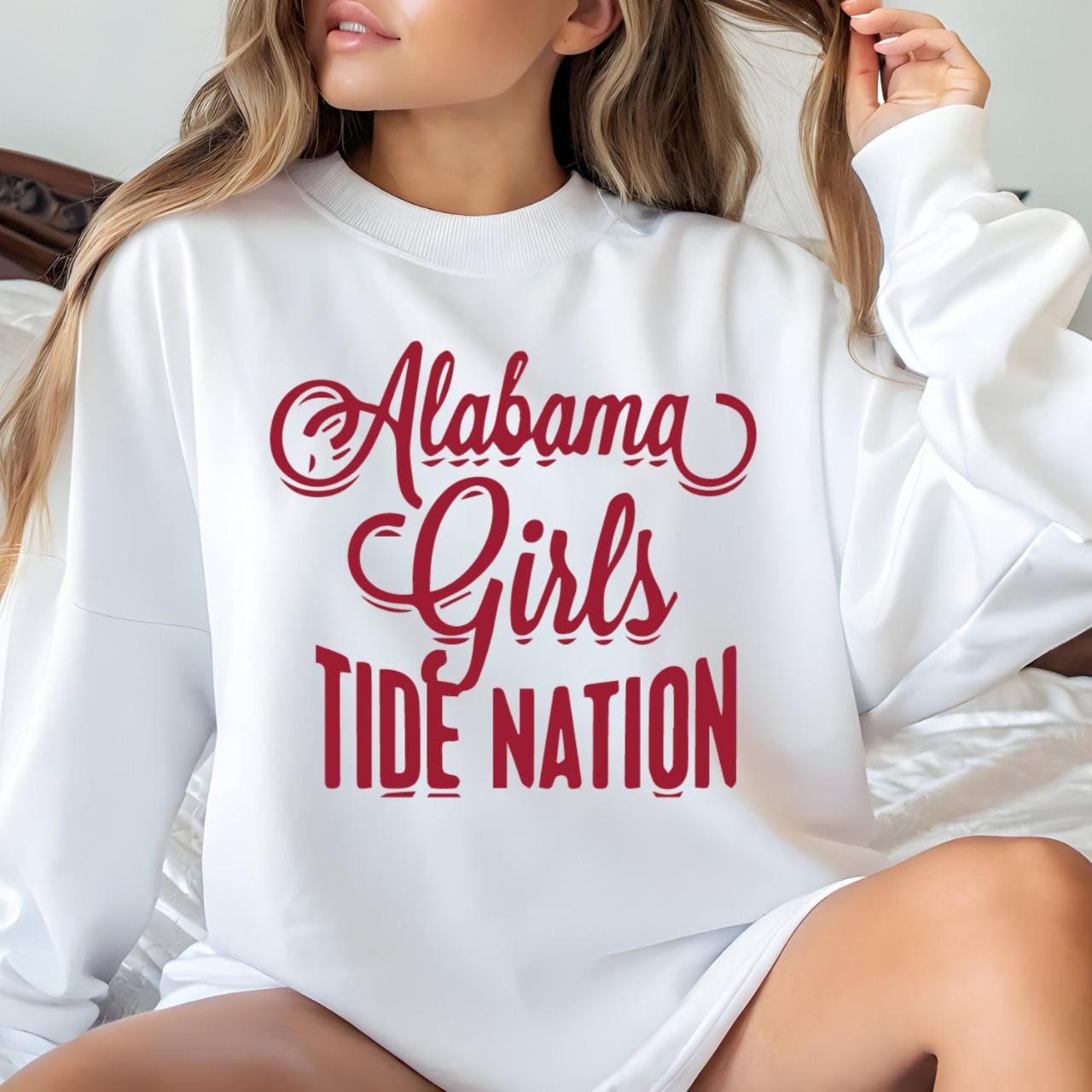Alabama Roll Tide SVG PNG: Crimson Tide Football Design (digital ...