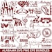 Alabama Crimson Tide SVG Bundle: Roll Tide Football Designs (digital ...