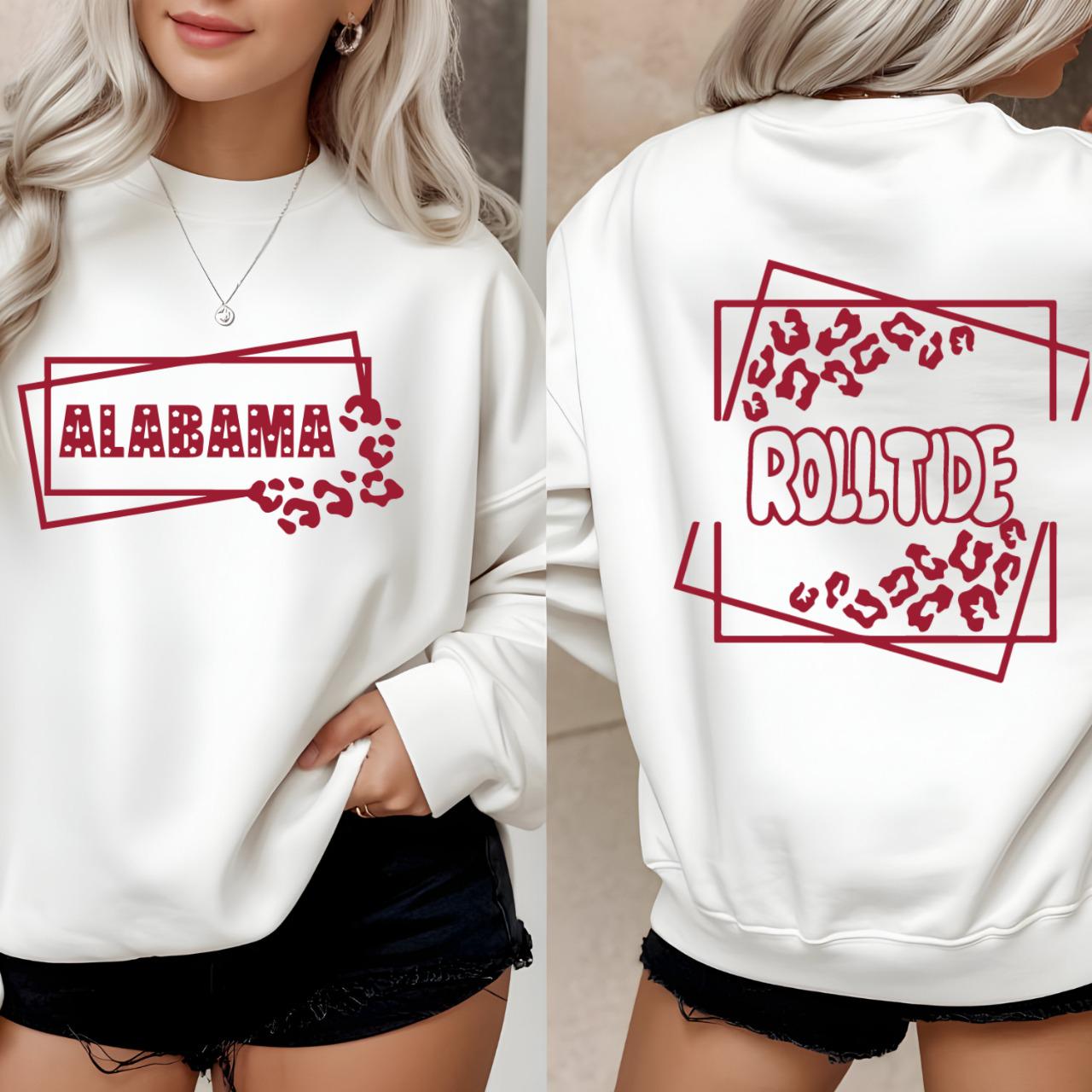 Alabama Roll Tide SVG PNG: Crimson Tide Football Design (digital ...