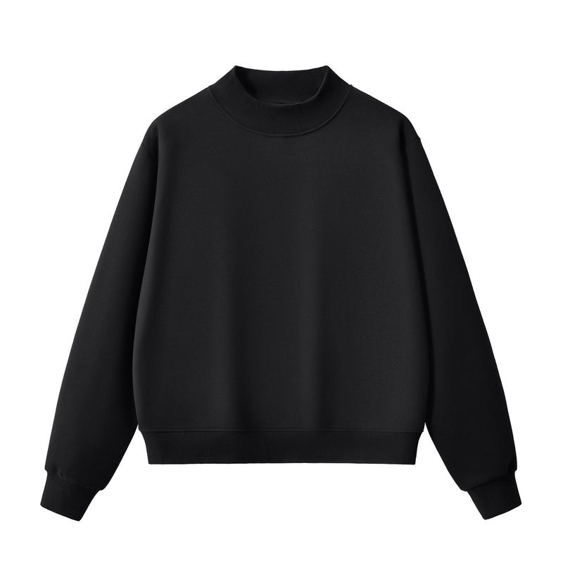 Mock Neck Sweatshirt Wholesale - Etsy
