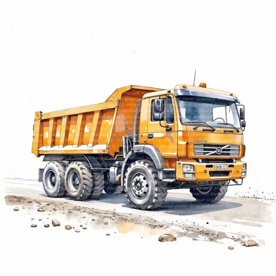 10 Dump Truck Clipart | Construction Vehicle Art | Industrial Truck ...