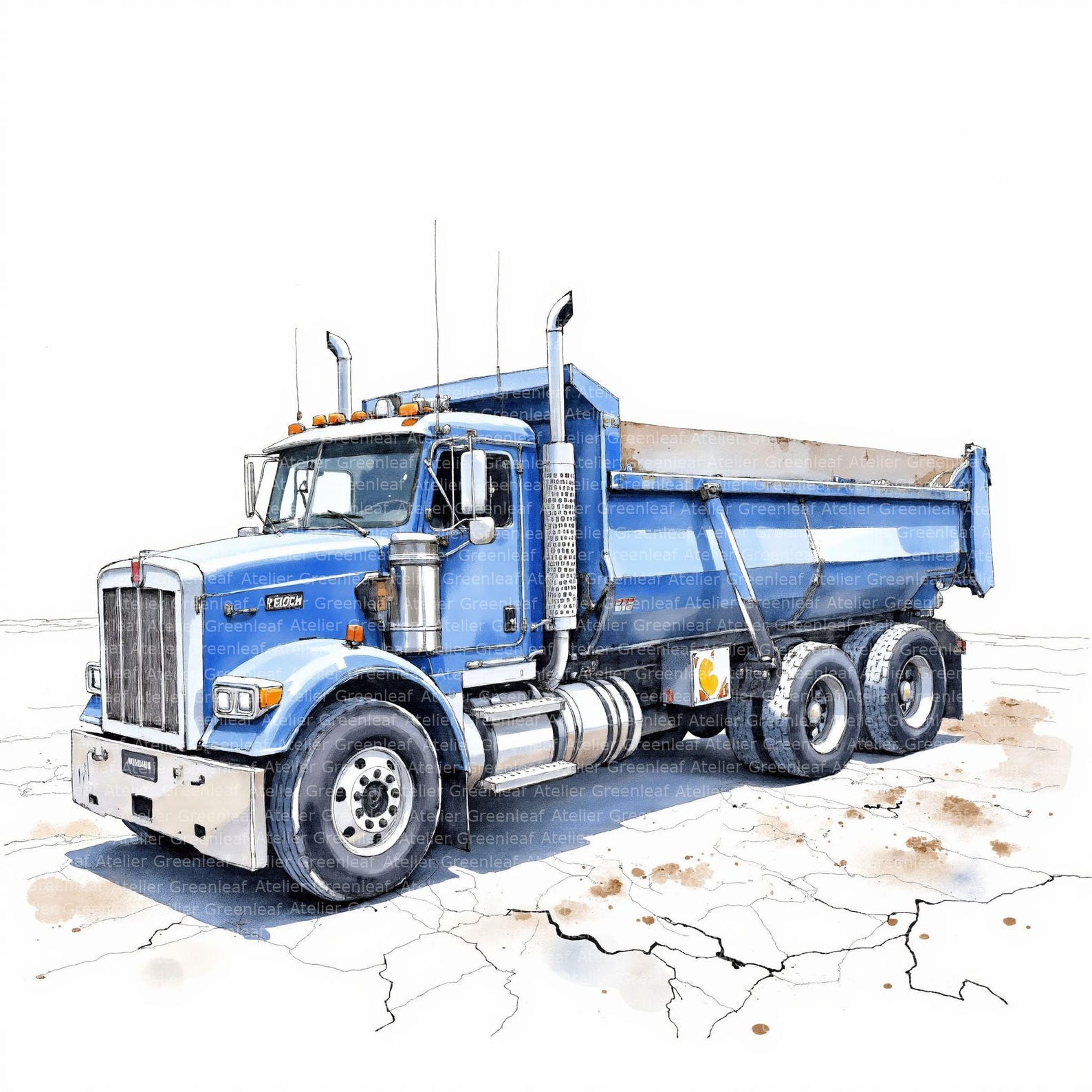 10 Dump Truck Clipart | Construction Vehicle Art | Industrial Truck ...