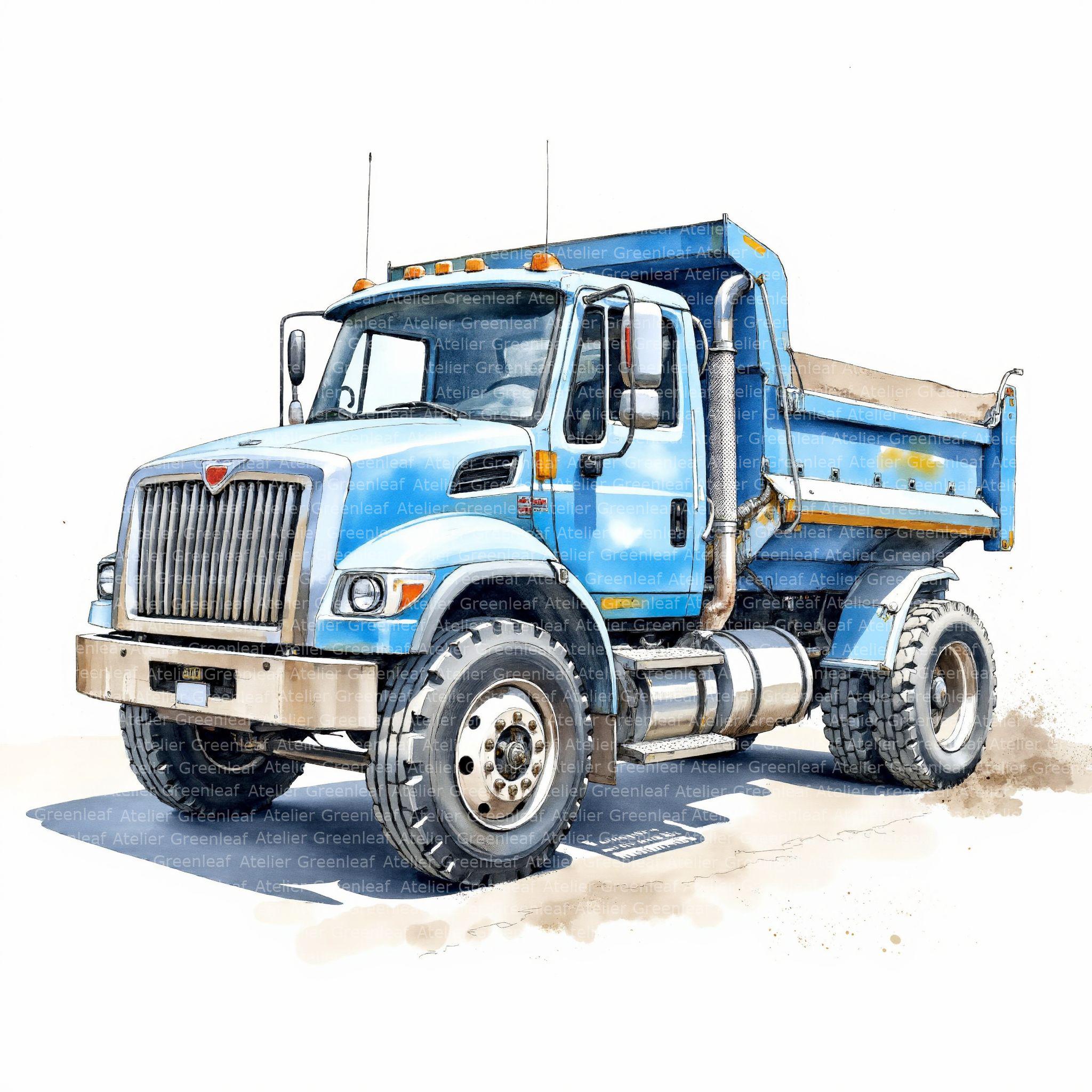 10 Dump Truck Clipart | Construction Vehicle Art | Industrial Truck ...