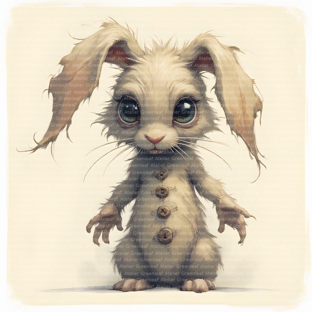 14 Funky Scruffy Animal Clipart | Quirky Cartoon Pet Illustrations ...