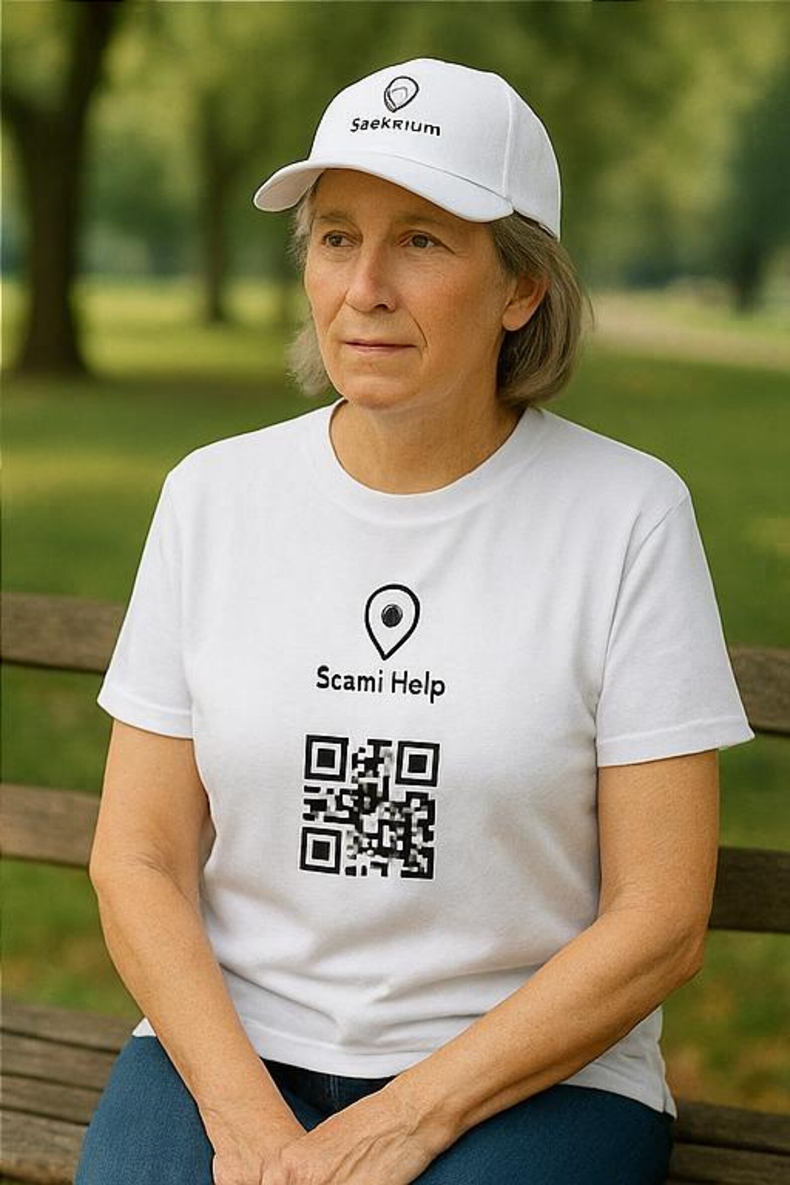 Dementia Safety Hat With Optional QR Code- Emergency Contact Cap for ...