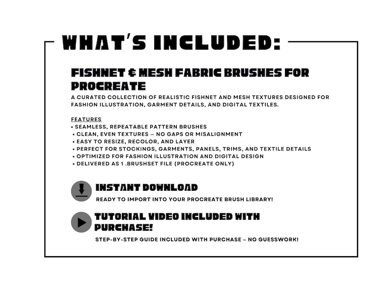 Procreate Fischnetz-Pinsel-Set Stoff-Mesh-Bündel Spitze Bürsten Strass ...