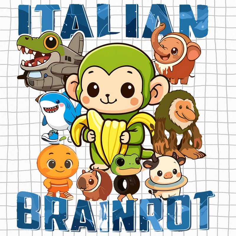 Italian Brainrot Stickers - Etsy