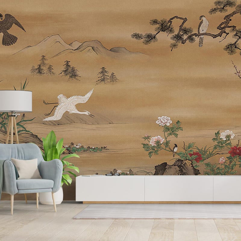 Chinese Wall Mural - Etsy