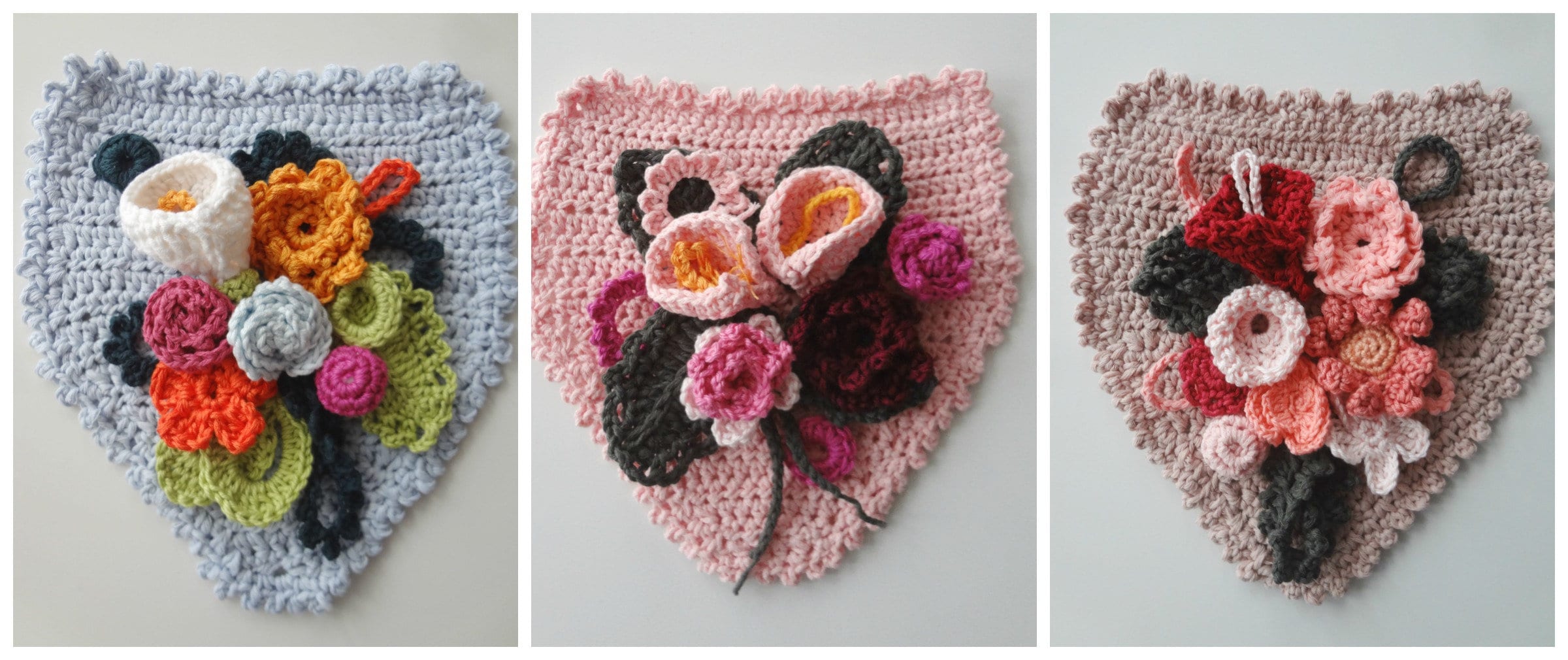 Floral Banner CROCHET Pattern Flower Banner Crochet Banner - Etsy