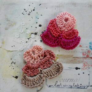 CROCHET OYA Flowers,crochet Pattern,oya Crochet, Oya,crocheted Oya ...