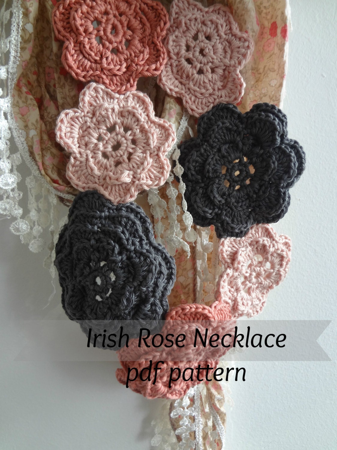 DIGITAL CROCHET PATTERN Irish Rose Crochet Patterns crochet | Etsy