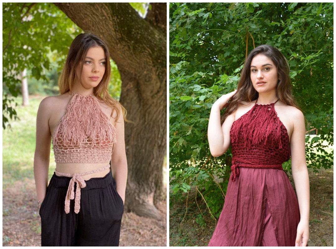 Crochet Pattern: Mila Mesh Top Crochet Fishnet Top Crochet - Etsy