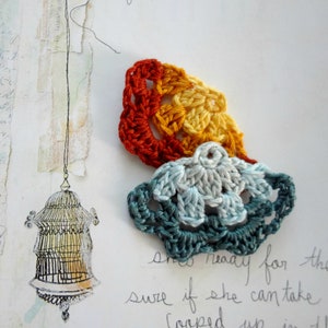 CROCHET OYA Flowers,crochet Pattern,oya Crochet, Oya,crocheted Oya ...