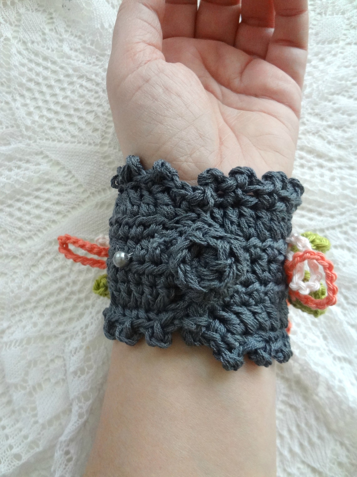 DIGITAL CROCHET PATTERN Boho Crochet Bracelet Patterncrochet - Etsy