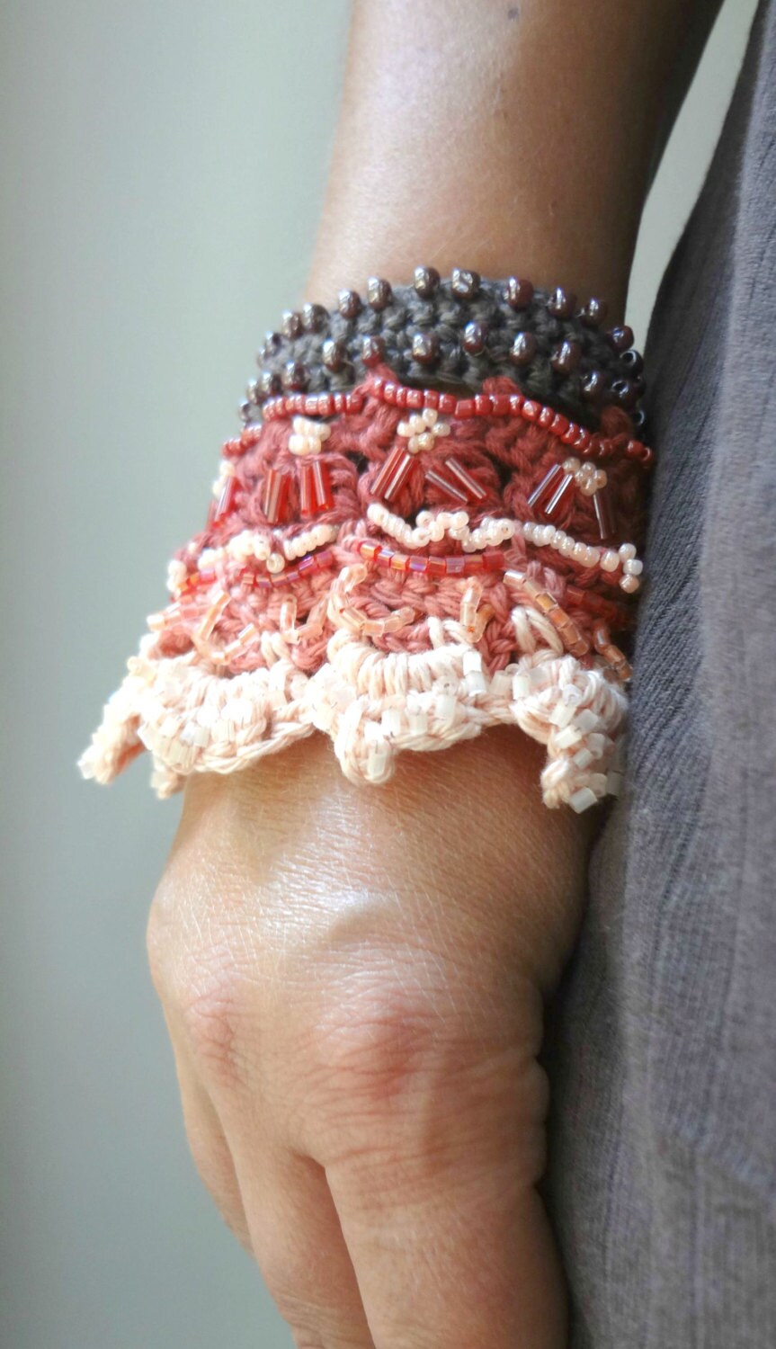 CROCHET PATTERN Turkish Delight Cuff PDF Crochet Pattern | Etsy