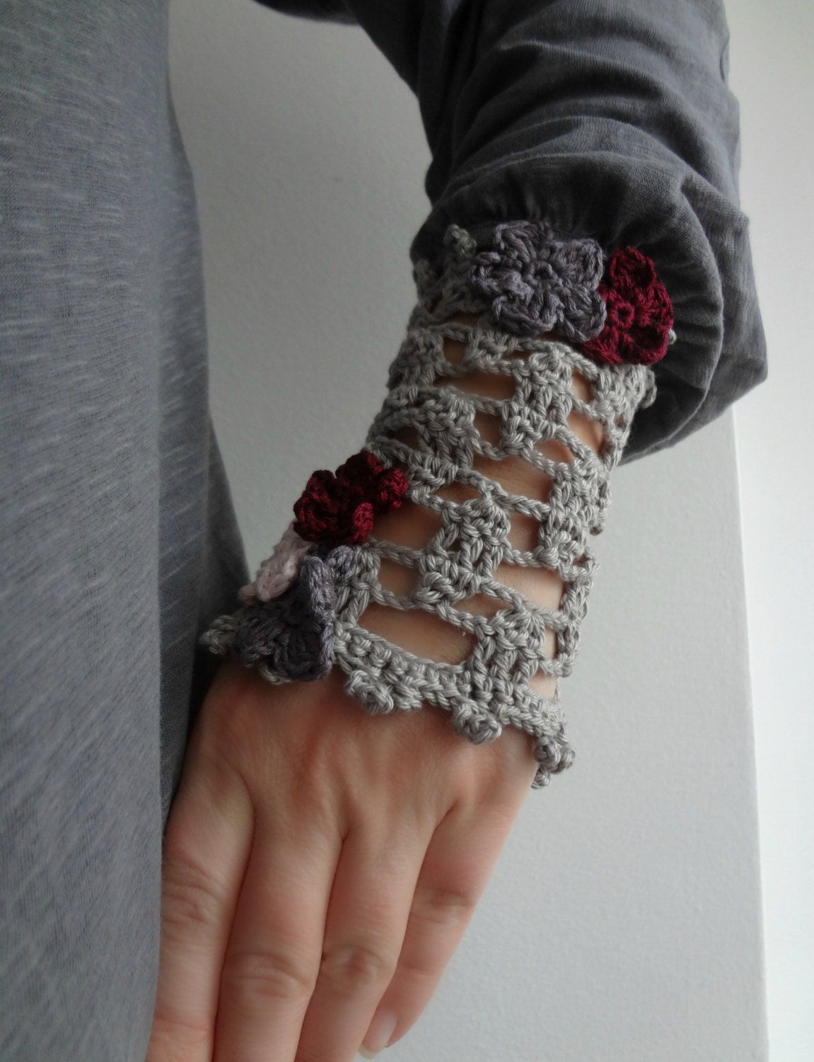 Crochet Pattern Wrist Warmers Crocheted Wrist Warmers - Etsy
