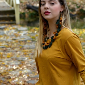 Crochet Autumnal Leaves, Crochet Leaf, Leaf Pattern, Fall Leaves ...